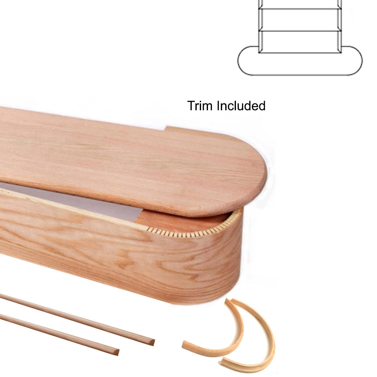 8015 Double End Stair Starting Step - Affordable Stair Parts ...