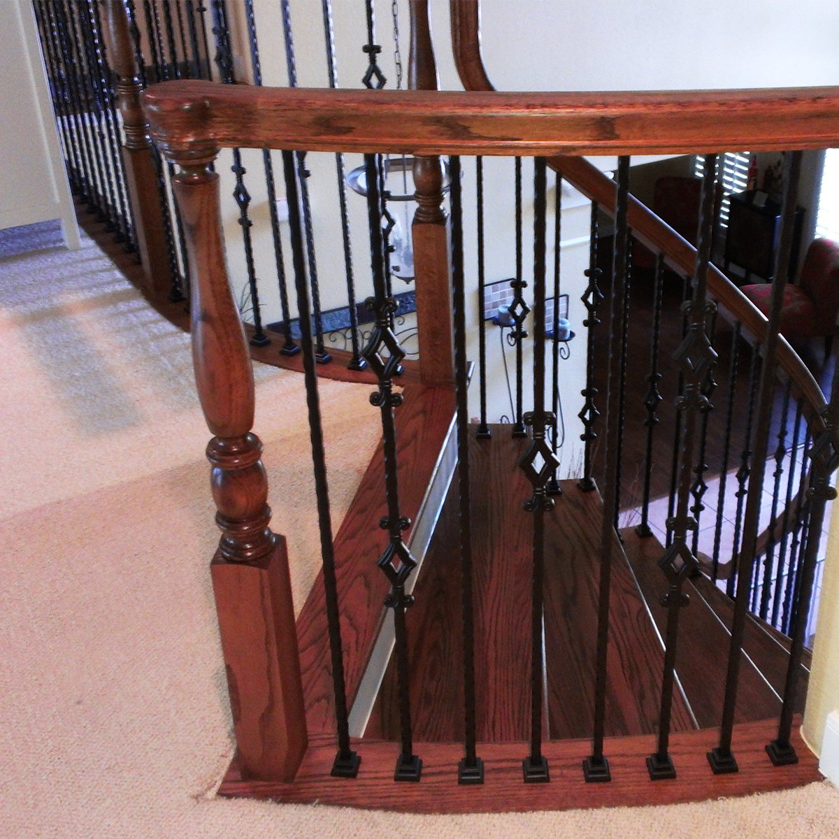 Stair Opening Cap Handrail Fitting - Affordable Stair Parts ...