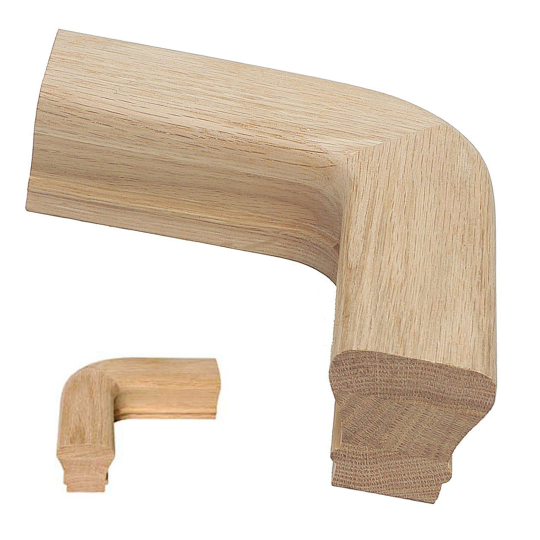 Level Quarter Turn Handrail Fitting - Affordable Stair Parts ...