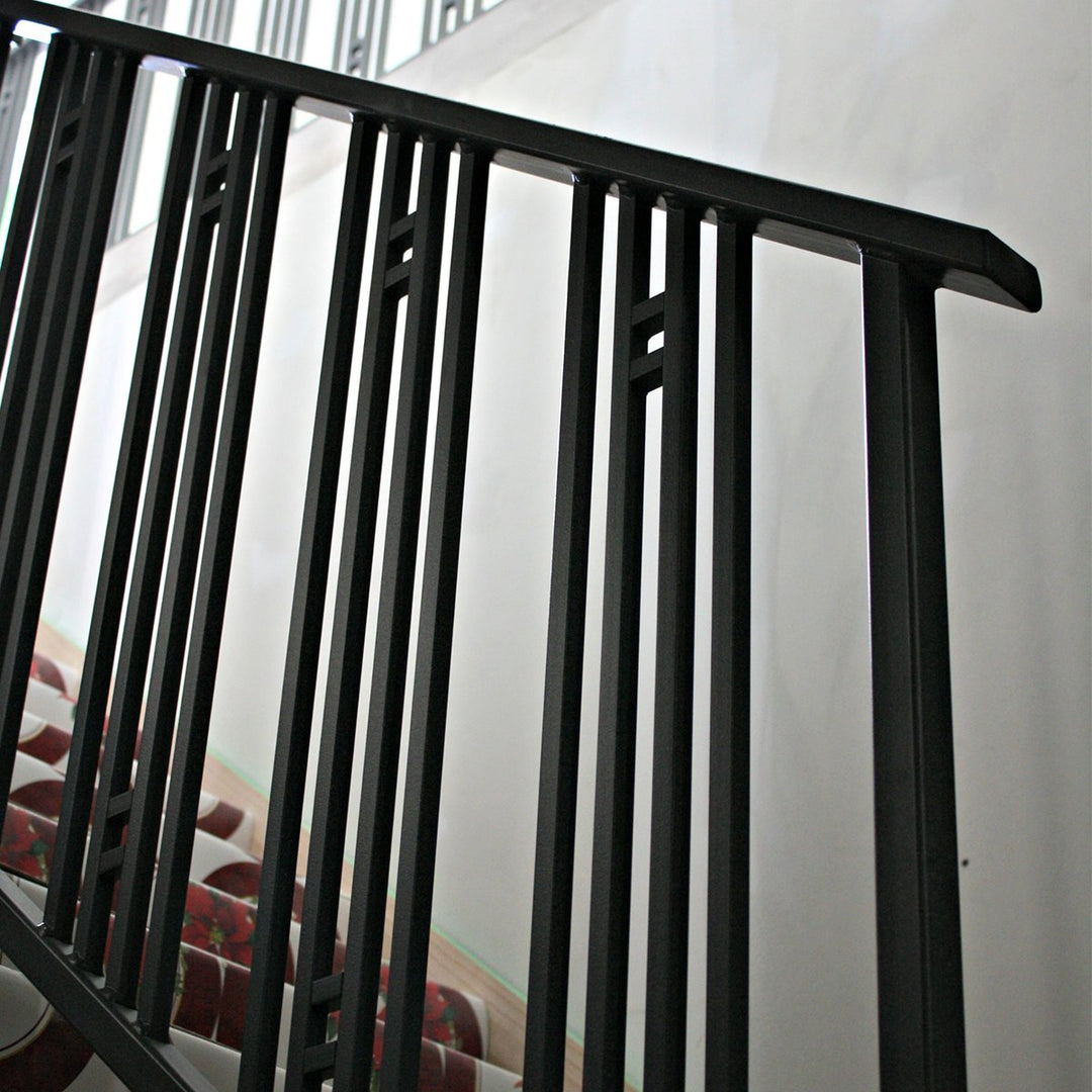 Plain Stair Wrought Iron Newel Post - Affordable Stair Parts ...