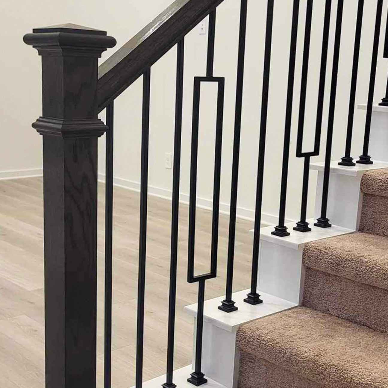 Single Rectangle Modern Iron Baluster - Affordable Stair Parts ...