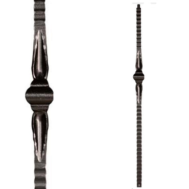 Gothic Stair Iron Newel Post - Affordable Stair Parts – Affordable ...