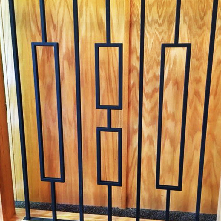 Double Rectangle Modern Iron Baluster - Affordable Stair Parts ...