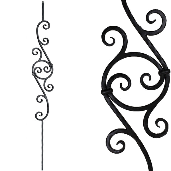Black Scroll Design