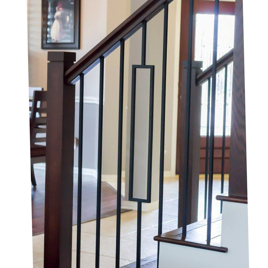 Single Rectangle Modern Iron Baluster - Affordable Stair Parts ...