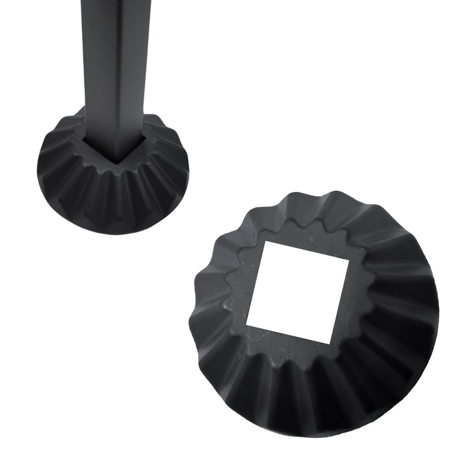 Round Flat Shoe Collar for 1/2" Balusters - Affordable Stair Parts ...