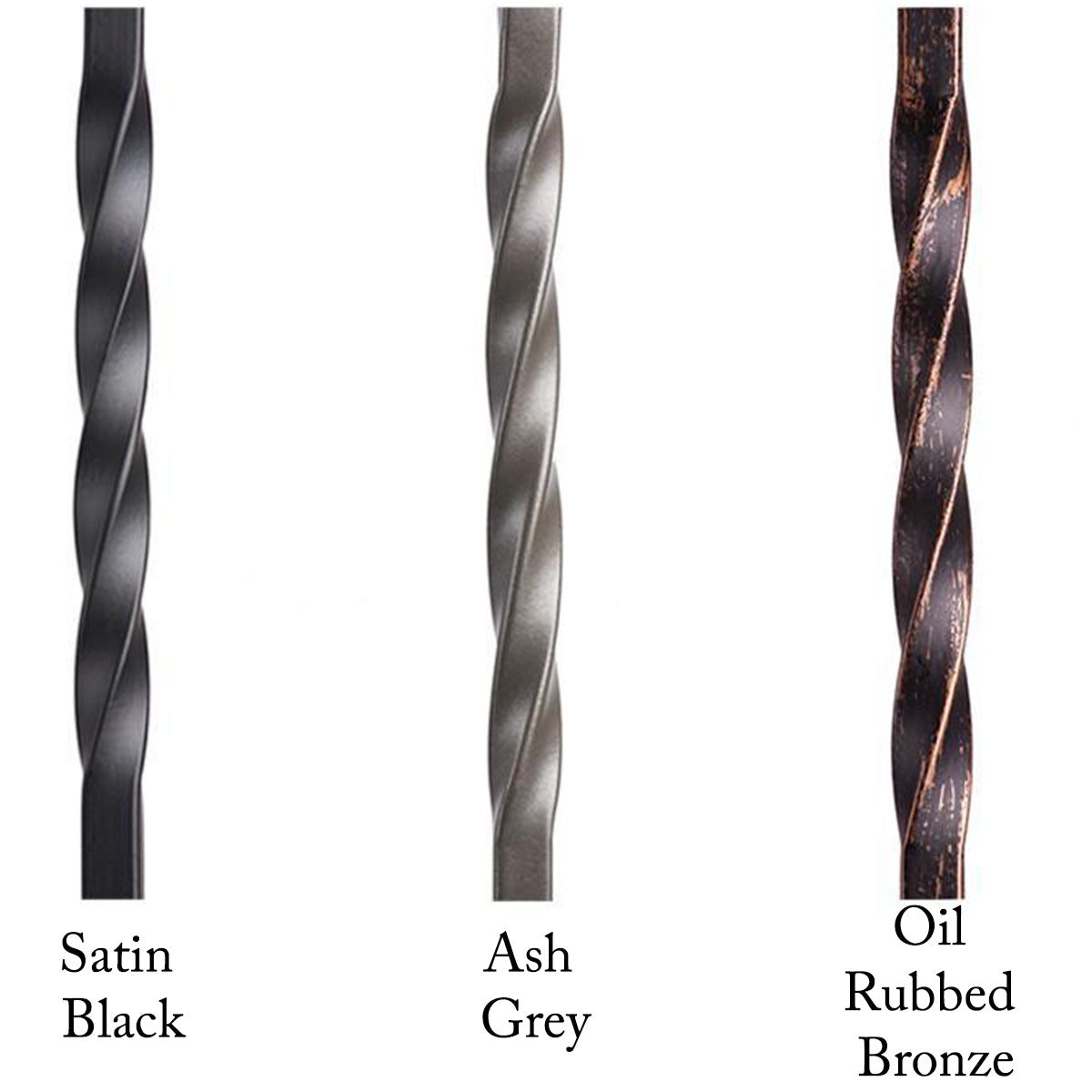 Mega Single Twist Wrought Iron Baluster - Affordable Stair Parts ...