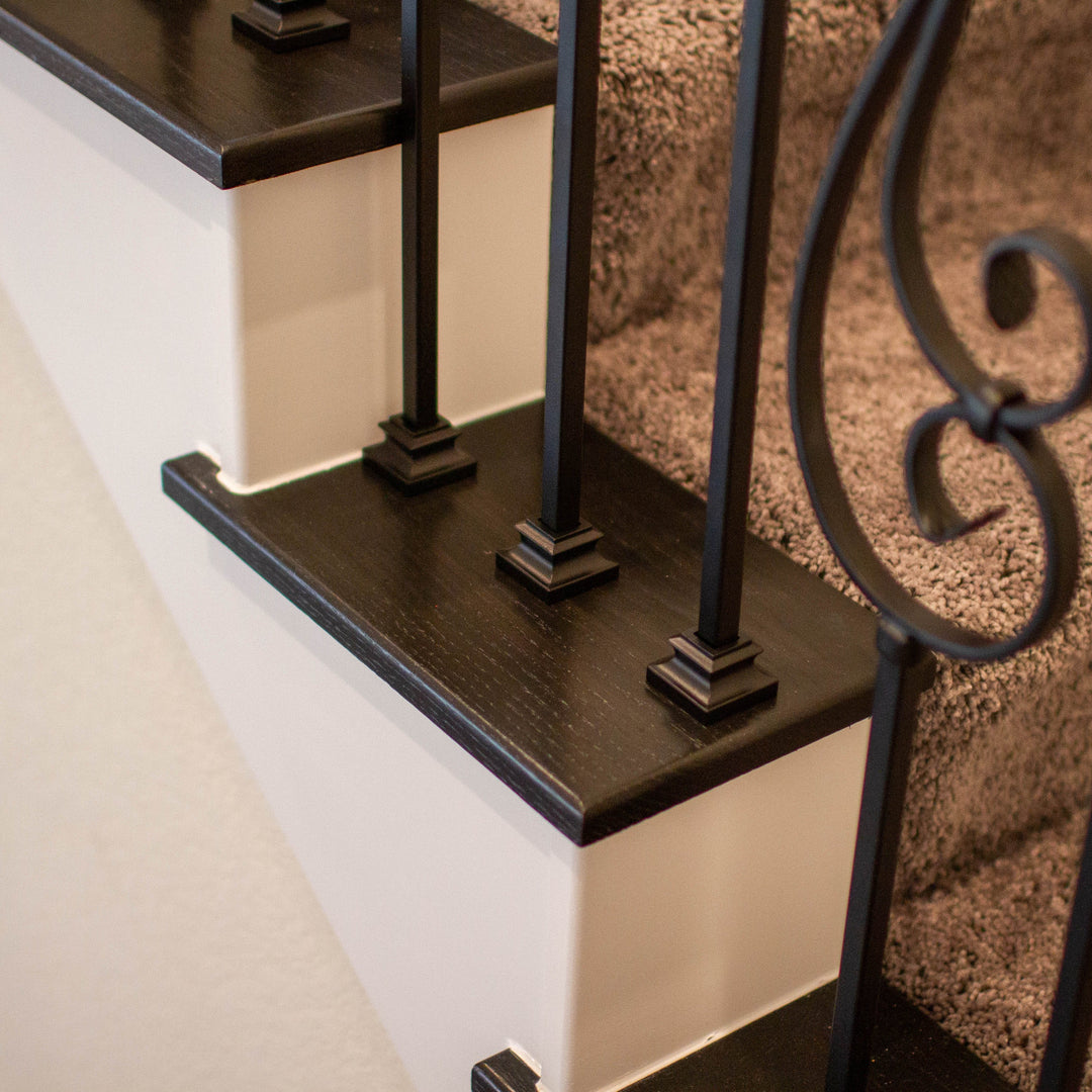 Solid Hardwood Stair Riser - Affordable Stair Parts – Affordable Stair ...