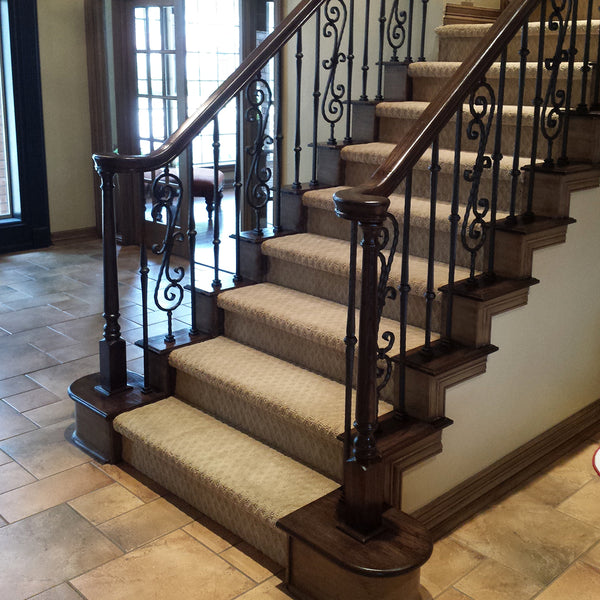 Left Hand Stair Turnout Handrail Fitting - Affordable Stair Parts ...