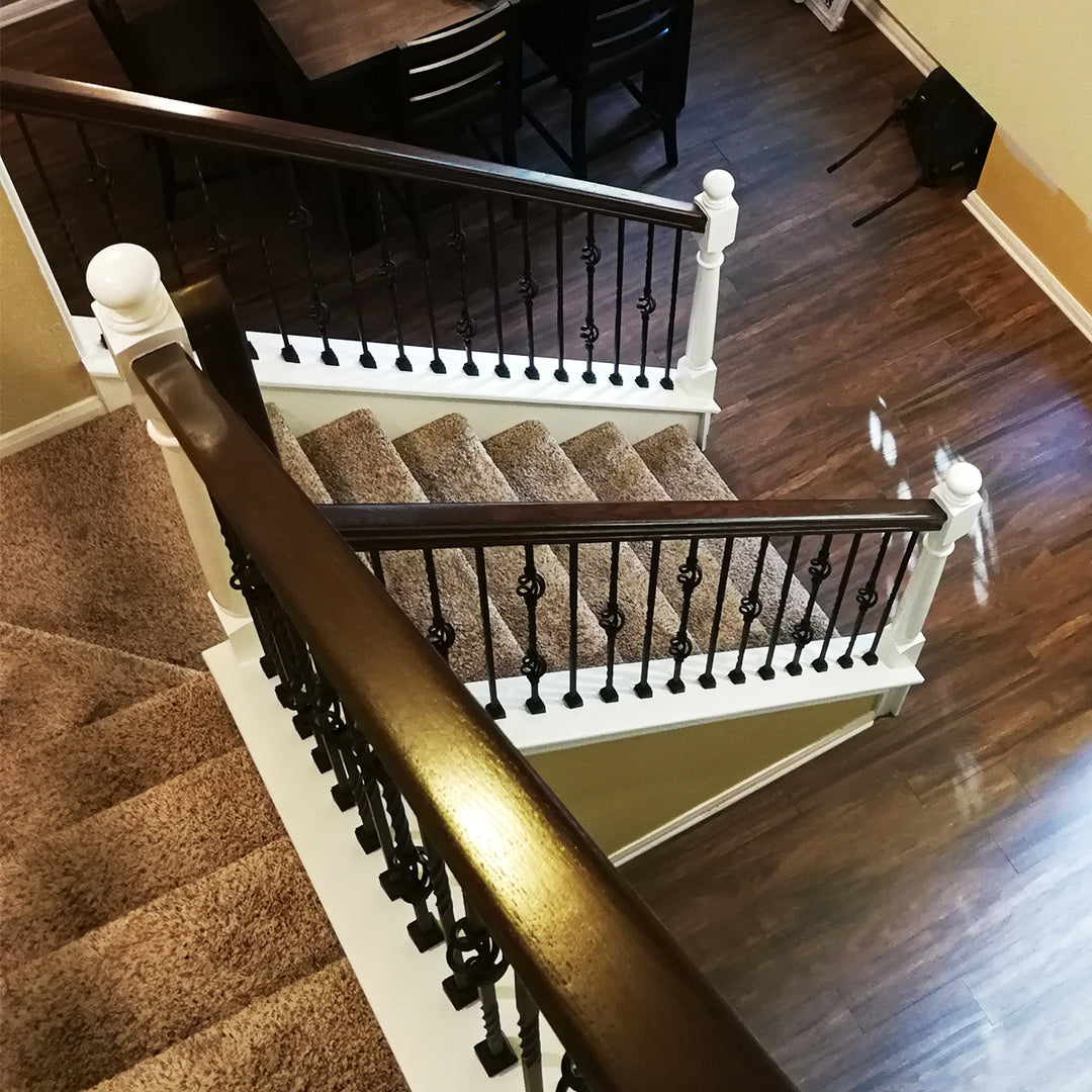 6210 Wide Traditional Stair Handrail - Affordable Stair Parts ...
