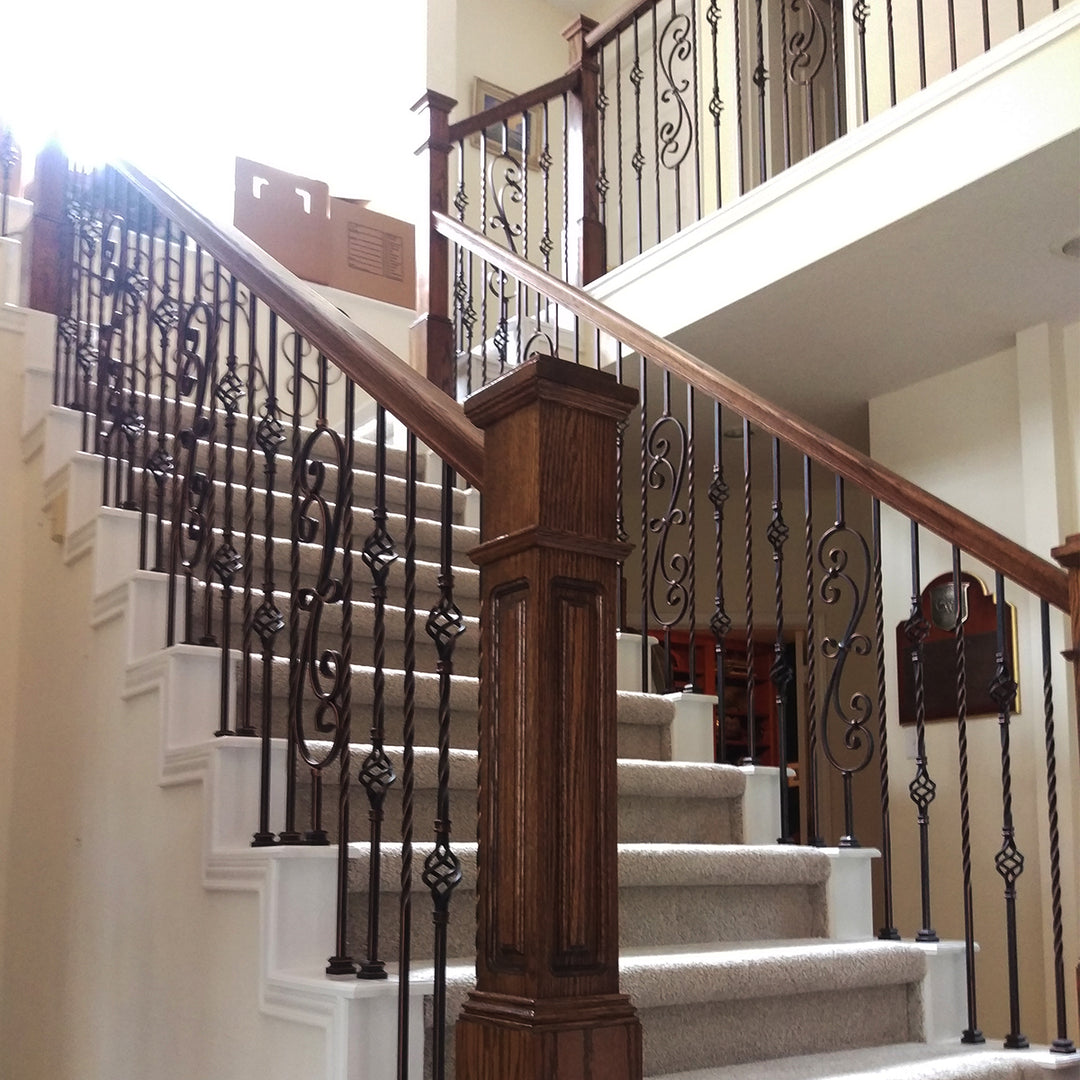 6210 Wide Traditional Stair Handrail - Affordable Stair Parts ...