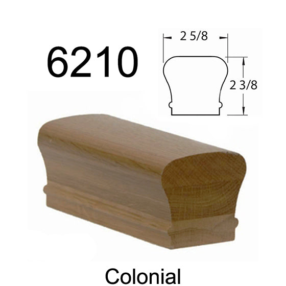 2-Rise Straight Gooseneck Handrail Fitting - Affordable Stair Parts ...